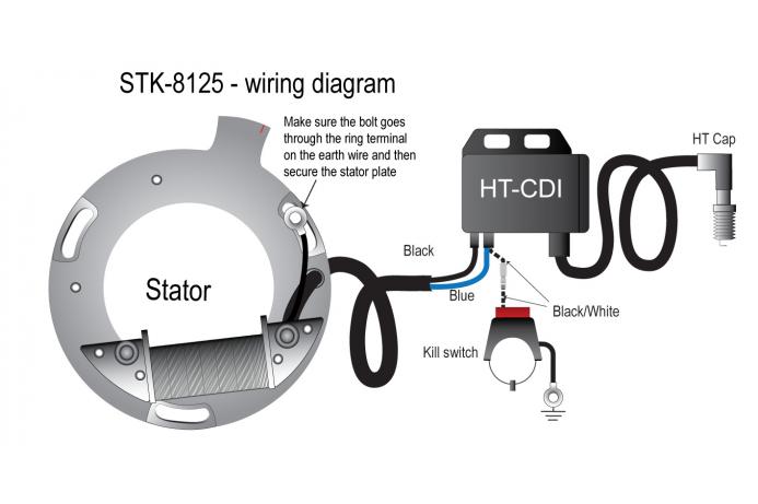 Bosh | Motoplat Ignition only Stator Kit - (STK-8125) | Electrex World