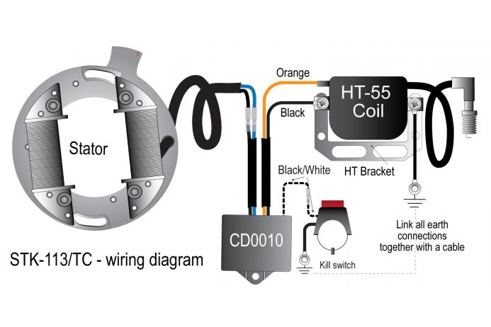 External rotor kit for Maico 400 440 490 | Electrex World